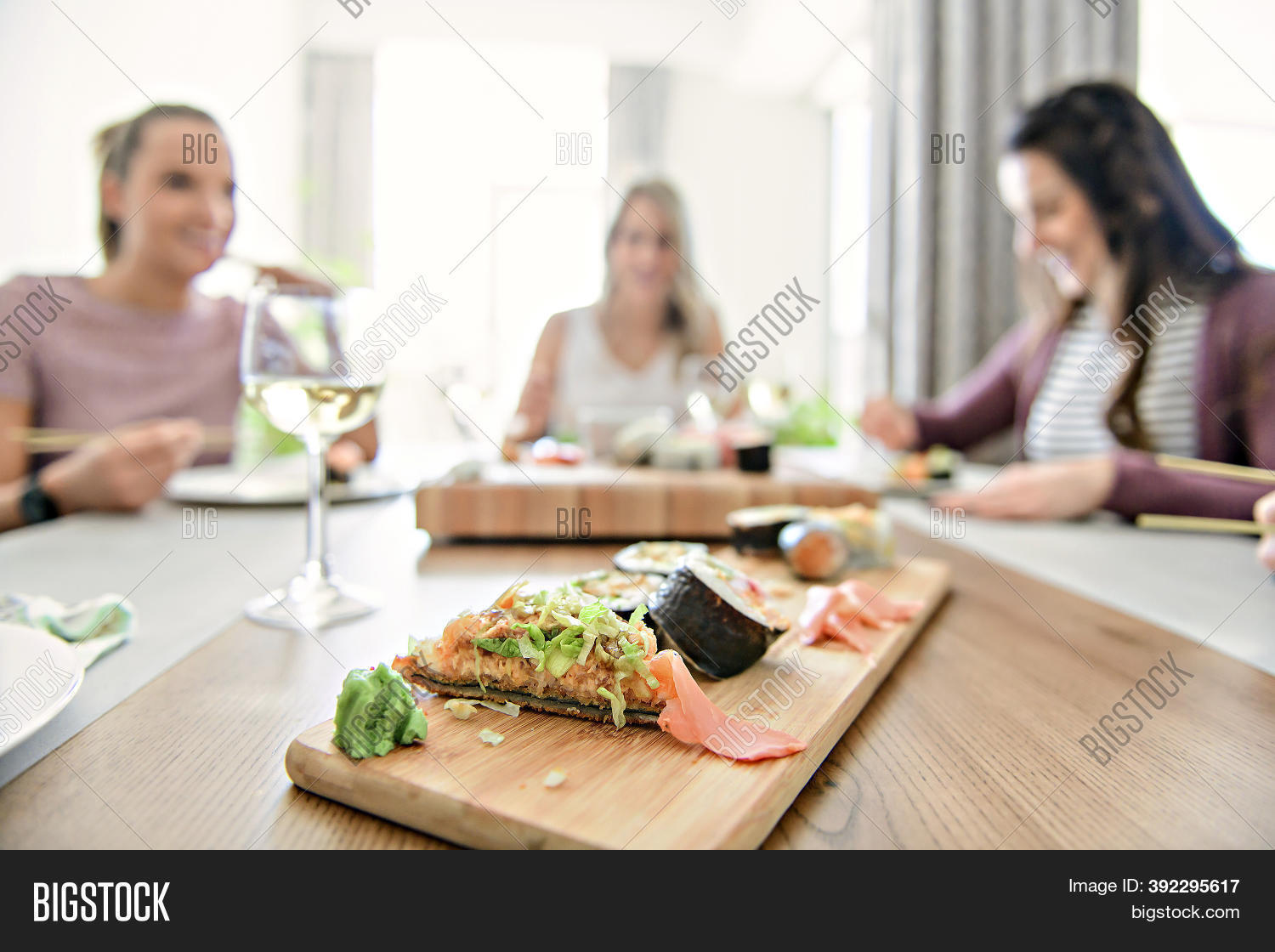 Focus On Sushi Group Image & Photo (Free Trial) | Bigstock