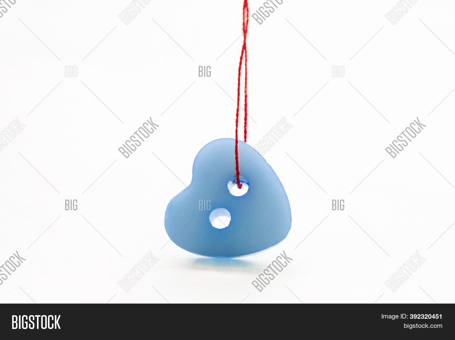 Blue Button Shape Image & Photo (Free Trial) | Bigstock