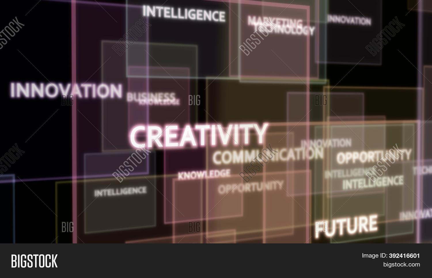 Digital Word Cloud , Image & Photo (Free Trial) | Bigstock