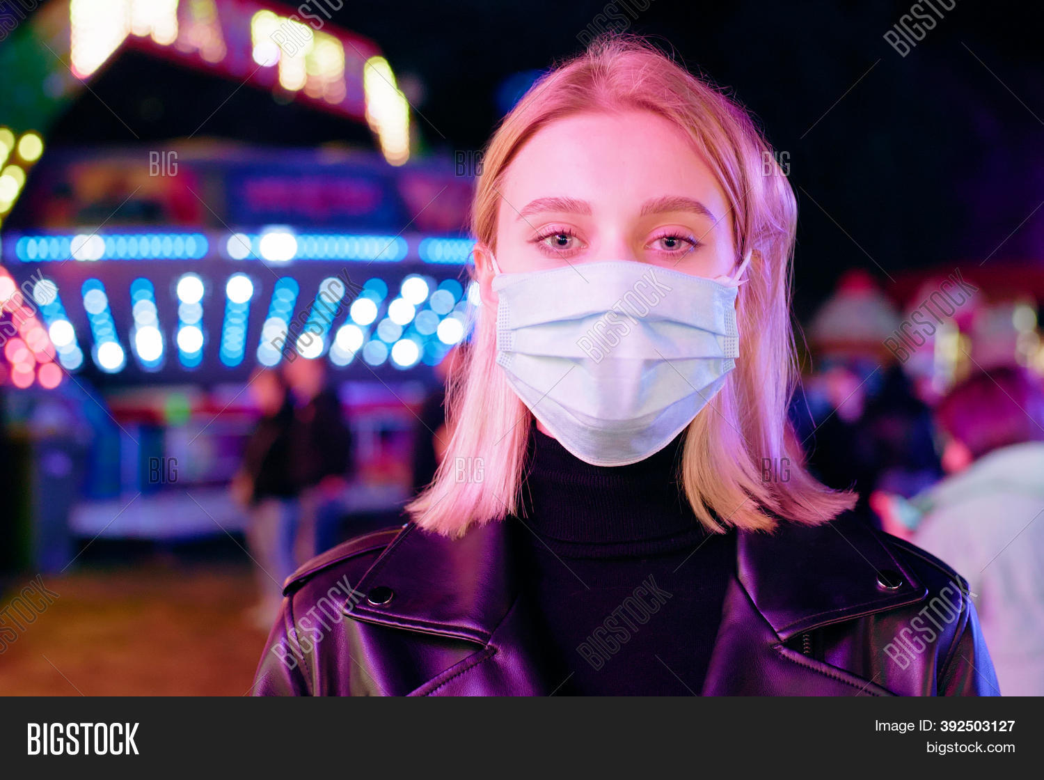 Young Woman Stand Face Image & Photo (Free Trial) | Bigstock