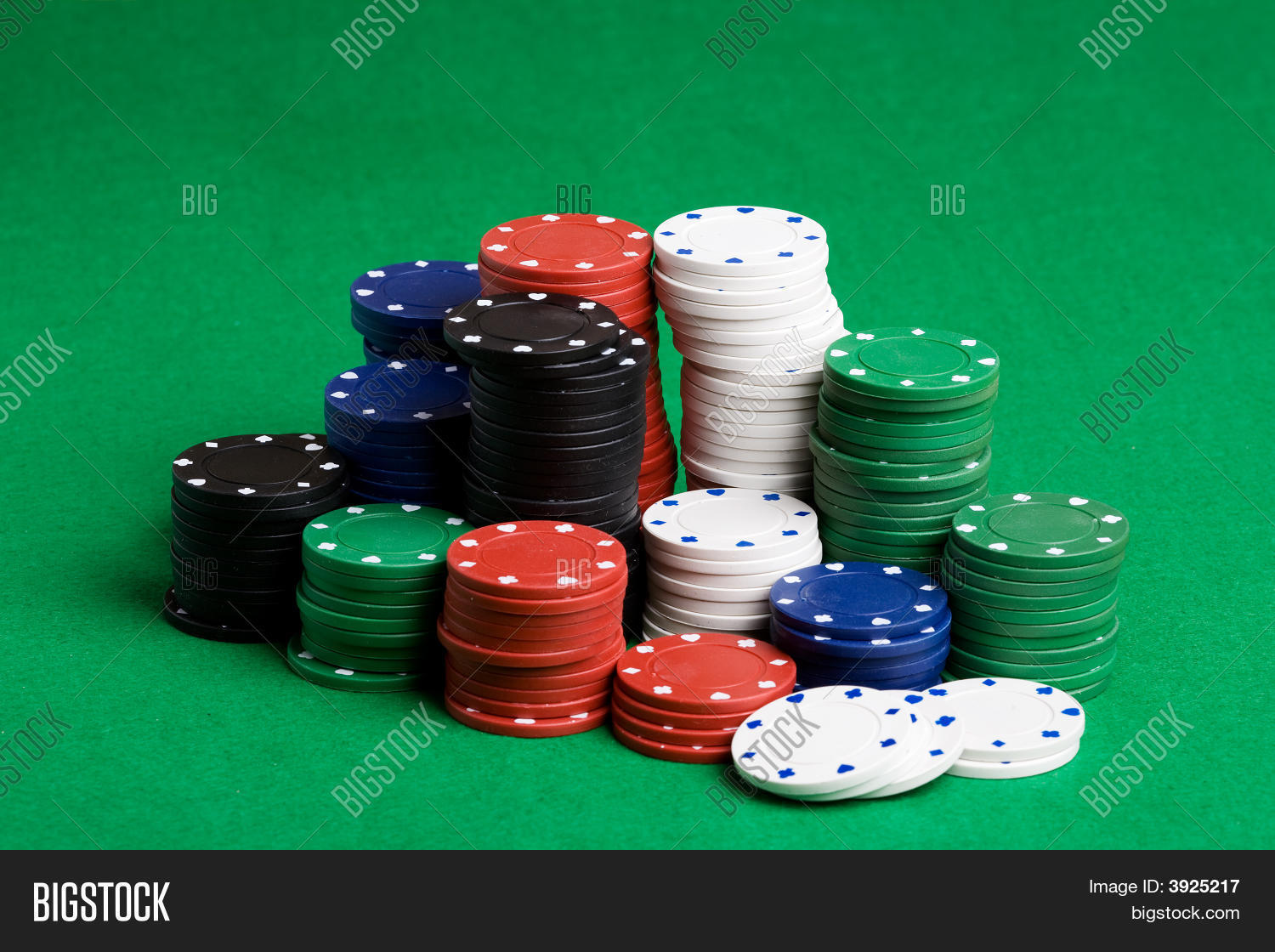 Poker Chips Stack Image & Photo (Free Trial) | Bigstock