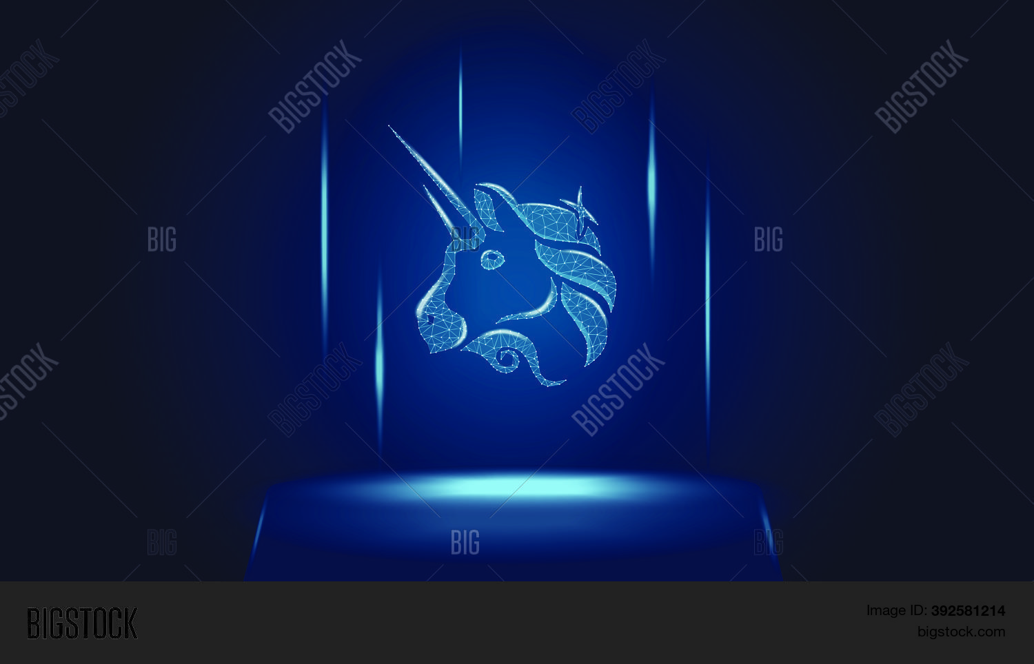 Uniswap Uni Token Vector & Photo (Free Trial) | Bigstock