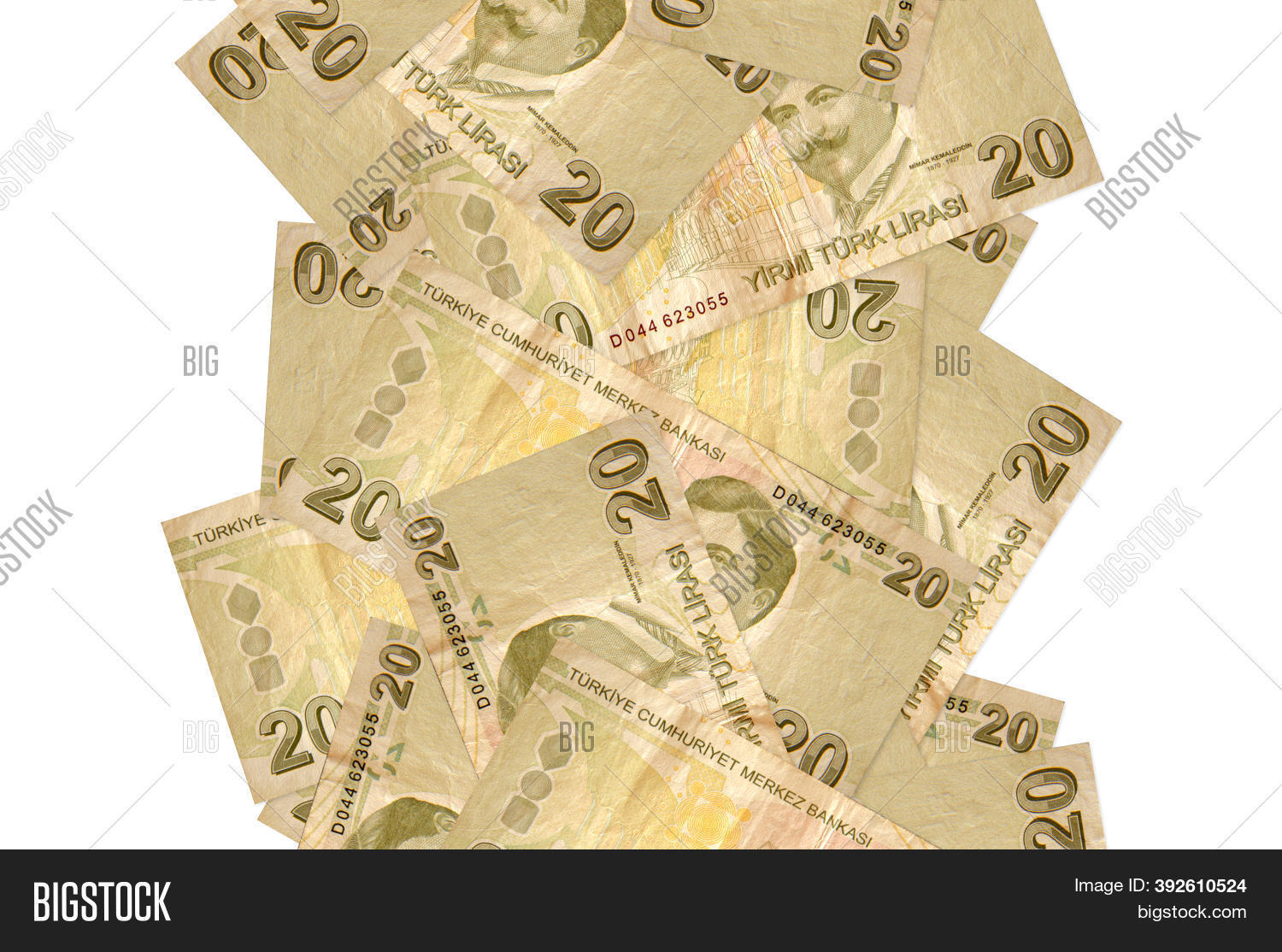 20 Turkish Liras Bills Image & Photo (Free Trial) | Bigstock