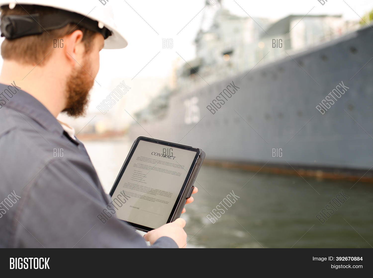 Captain Reading Image & Photo (Free Trial) | Bigstock