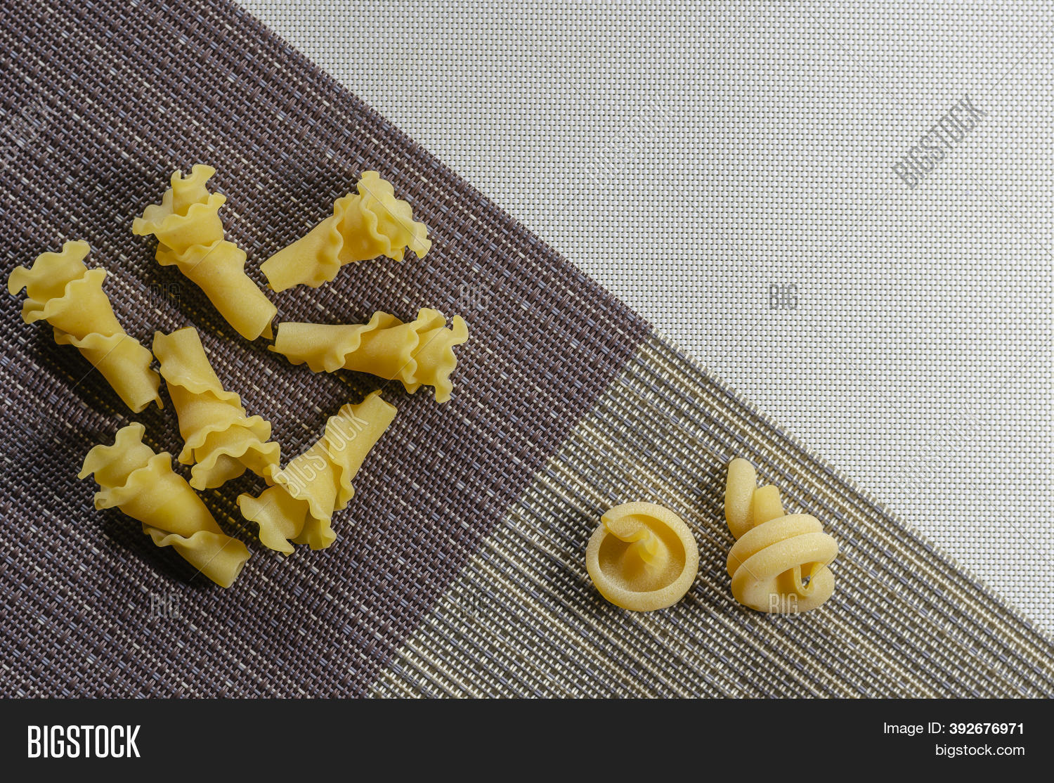 Raw Pasta Gigli Image & Photo (Free Trial) | Bigstock