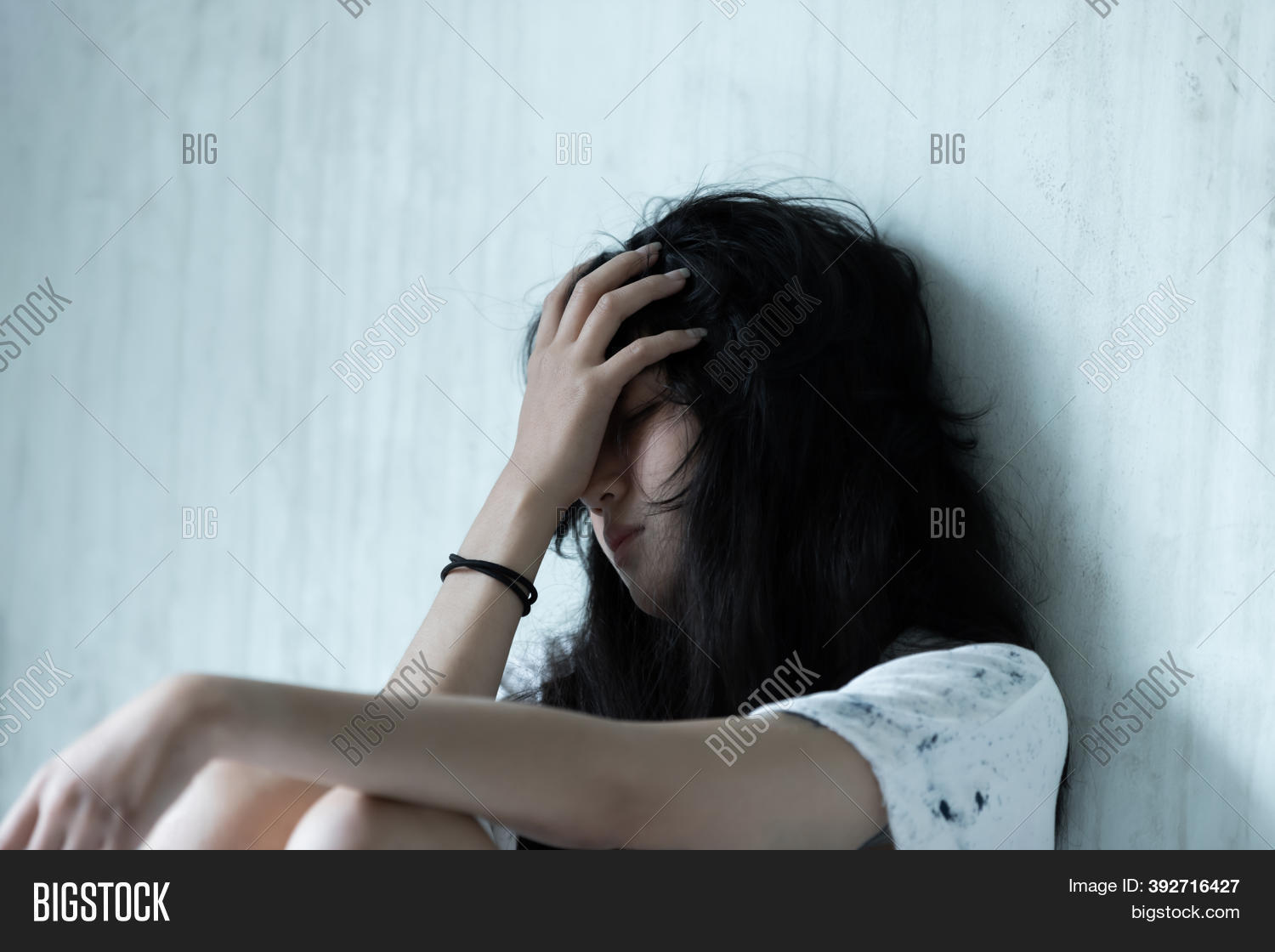 Asian Girl Hopeless Image & Photo (Free Trial) | Bigstock