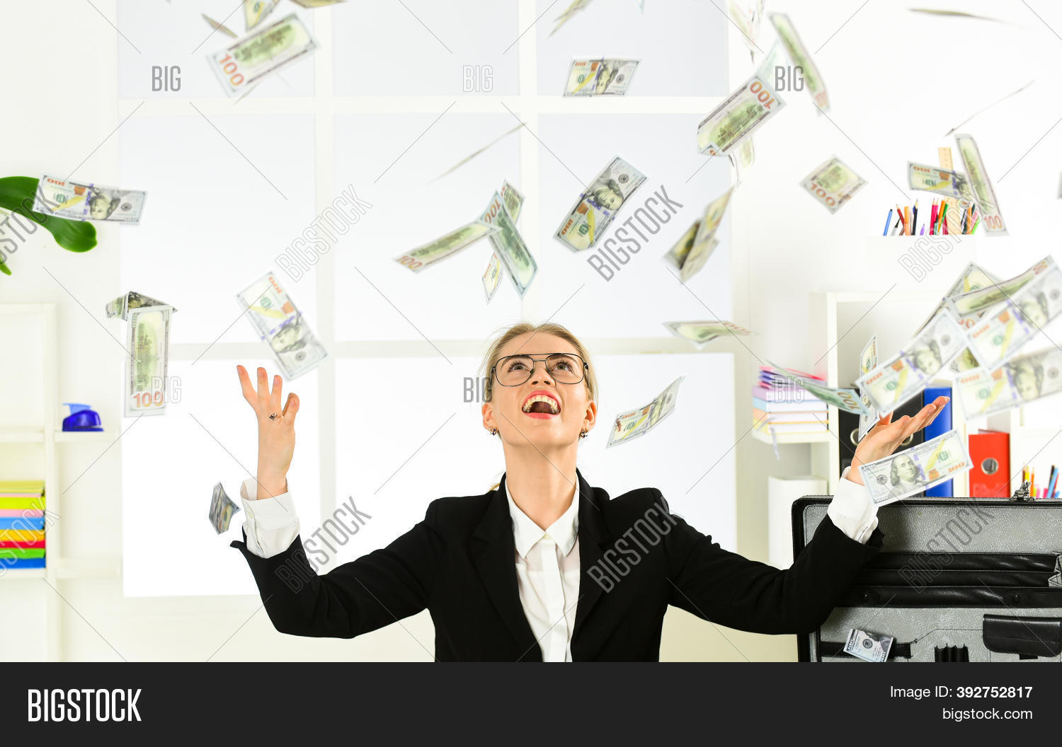 Money Happiness. Cash Image & Photo (Free Trial) | Bigstock