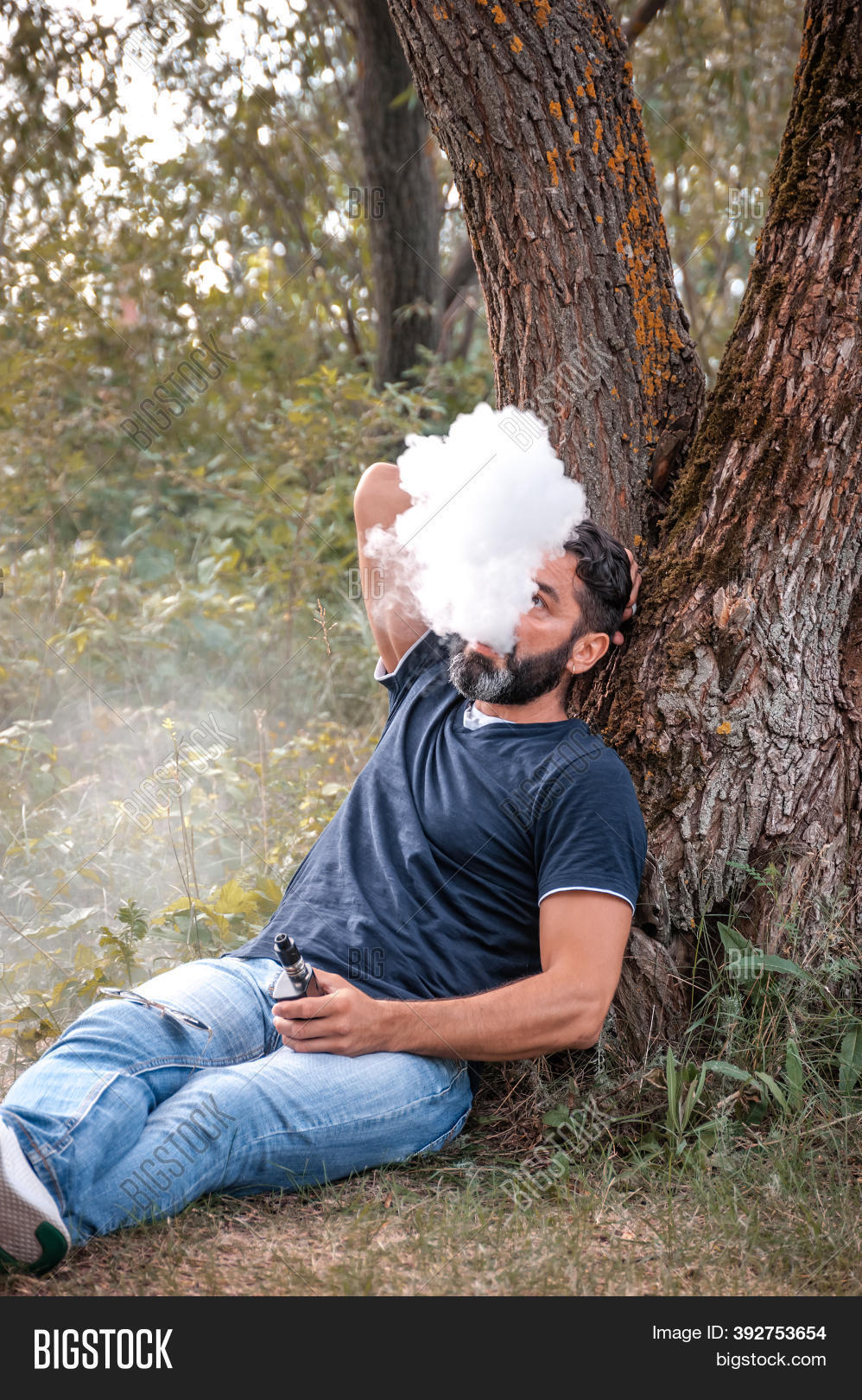 Handsome Vaper Image & Photo (Free Trial) | Bigstock