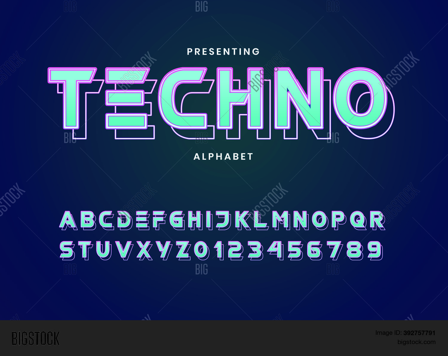Futuristic Neon Light Vector & Photo (Free Trial) | Bigstock
