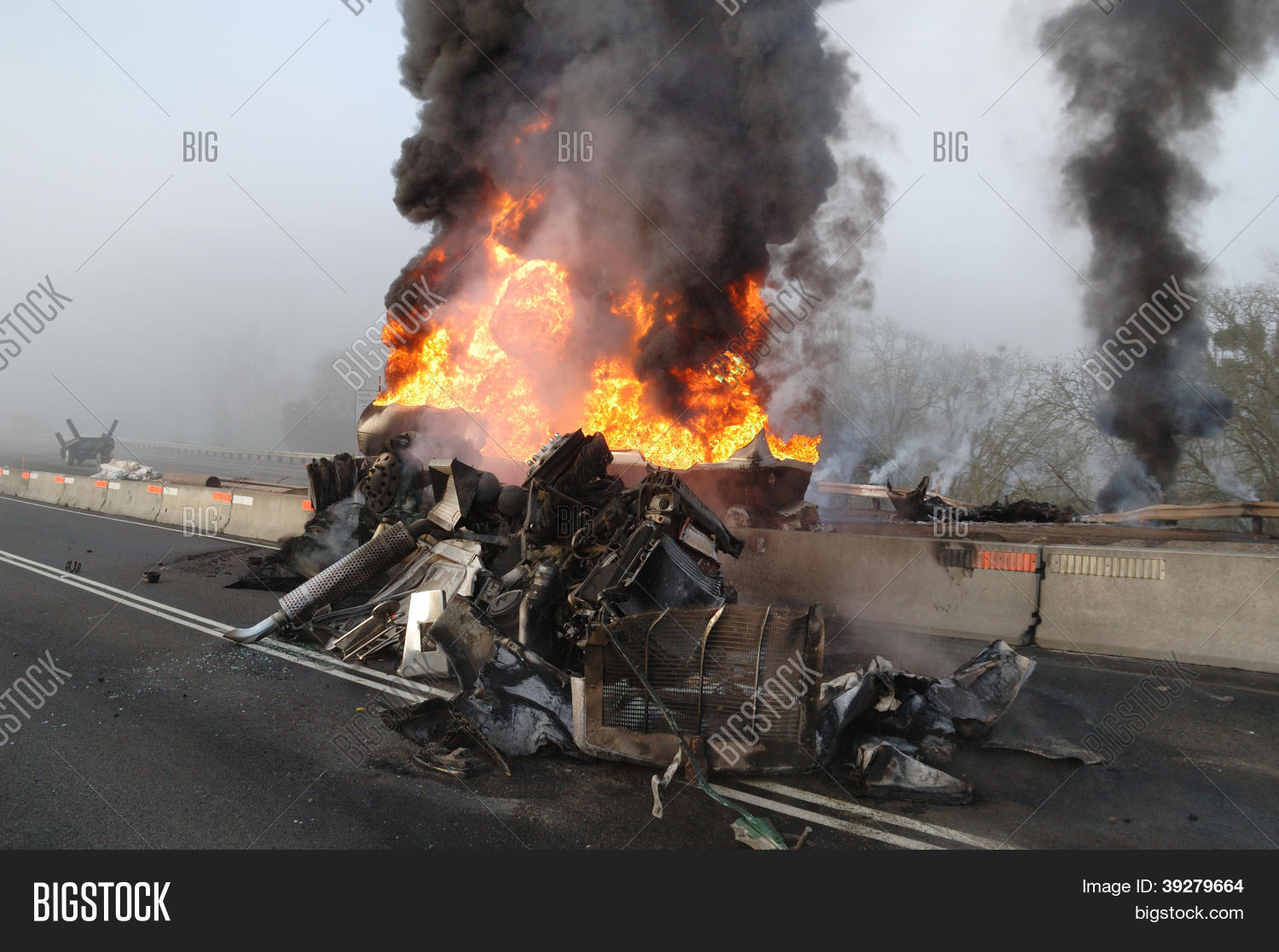 Tanker Fire Image & Photo (Free Trial) | Bigstock