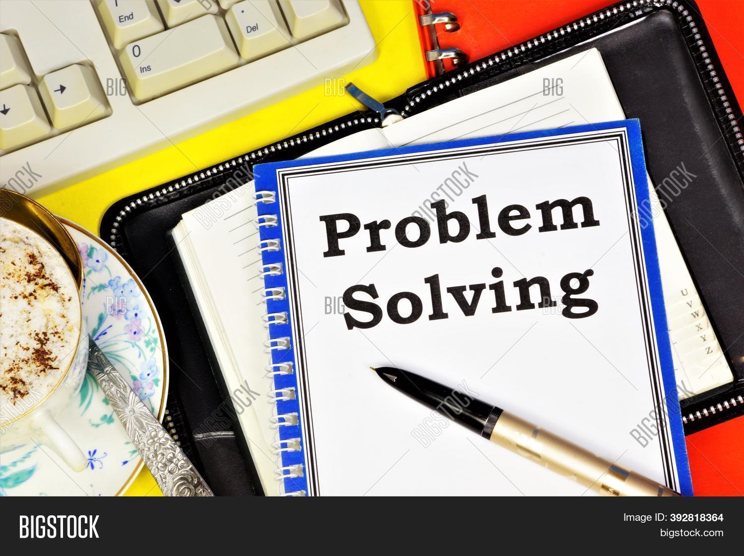 Problem Solving. Text Image & Photo (Free Trial) | Bigstock