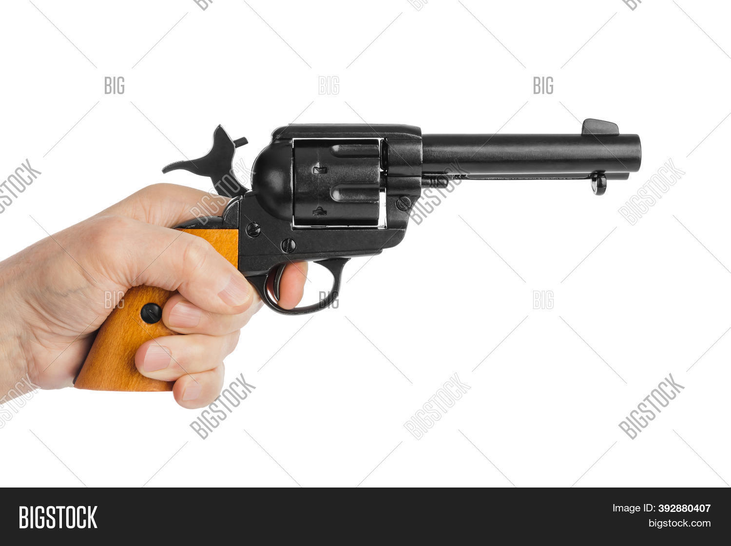 Hand Revolver Gun Image & Photo (Free Trial) | Bigstock