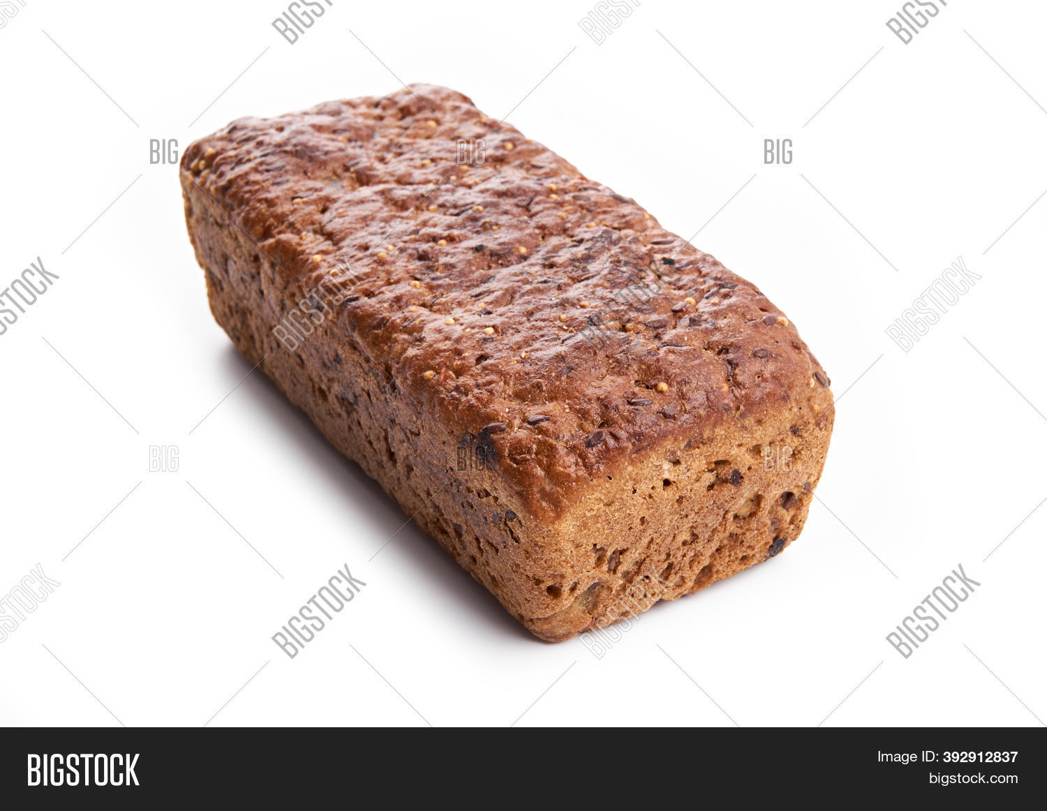 Loaf Whole Grain Bread Image & Photo (Free Trial) | Bigstock