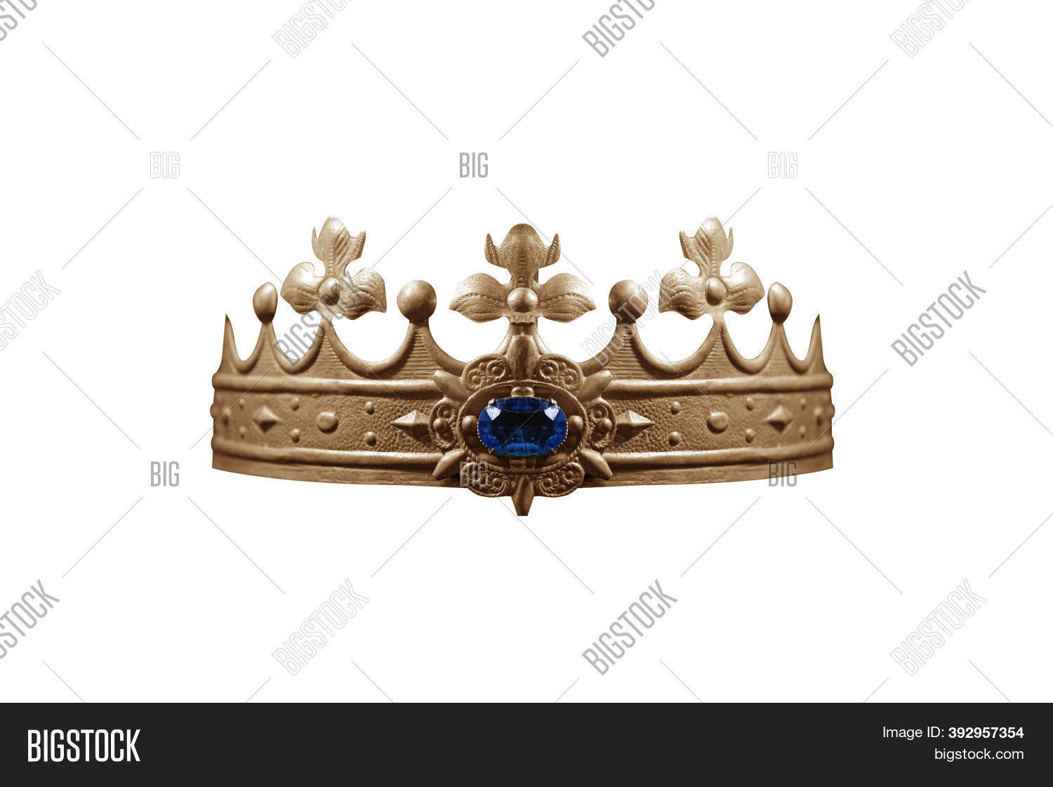 Crown Blue Gemstone Image & Photo (Free Trial) | Bigstock