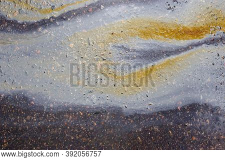 Oil Slick On Asphalt Image & Photo (Free Trial) | Bigstock