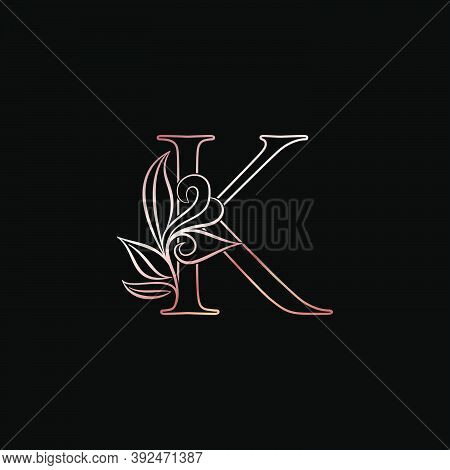 Gold Rose Outline Vector & Photo (Free Trial) | Bigstock