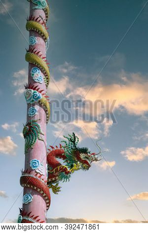 Dragons Pillar Images, Illustrations & Vectors (Free) - Bigstock