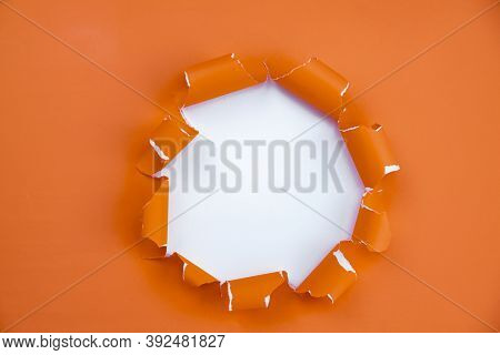 Hole Paper Through Image & Photo (Free Trial) | Bigstock