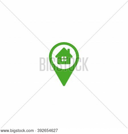 Green Location Icon Vector & Photo (Free Trial) | Bigstock