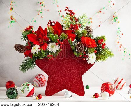 Festive Winter Flower Image & Photo (Free Trial) | Bigstock