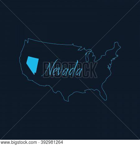 Nevada State Vector & Photo (Free Trial) | Bigstock