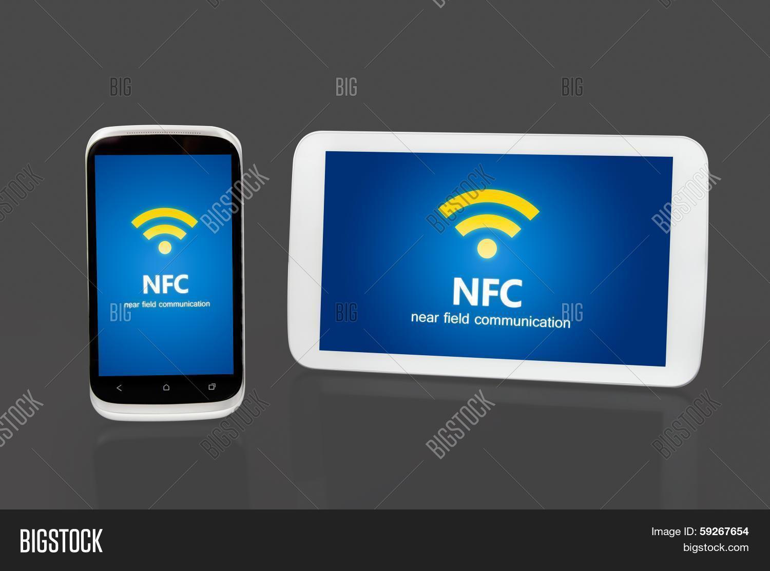 Mobile Devices Nfc Image & Photo (Free Trial) | Bigstock