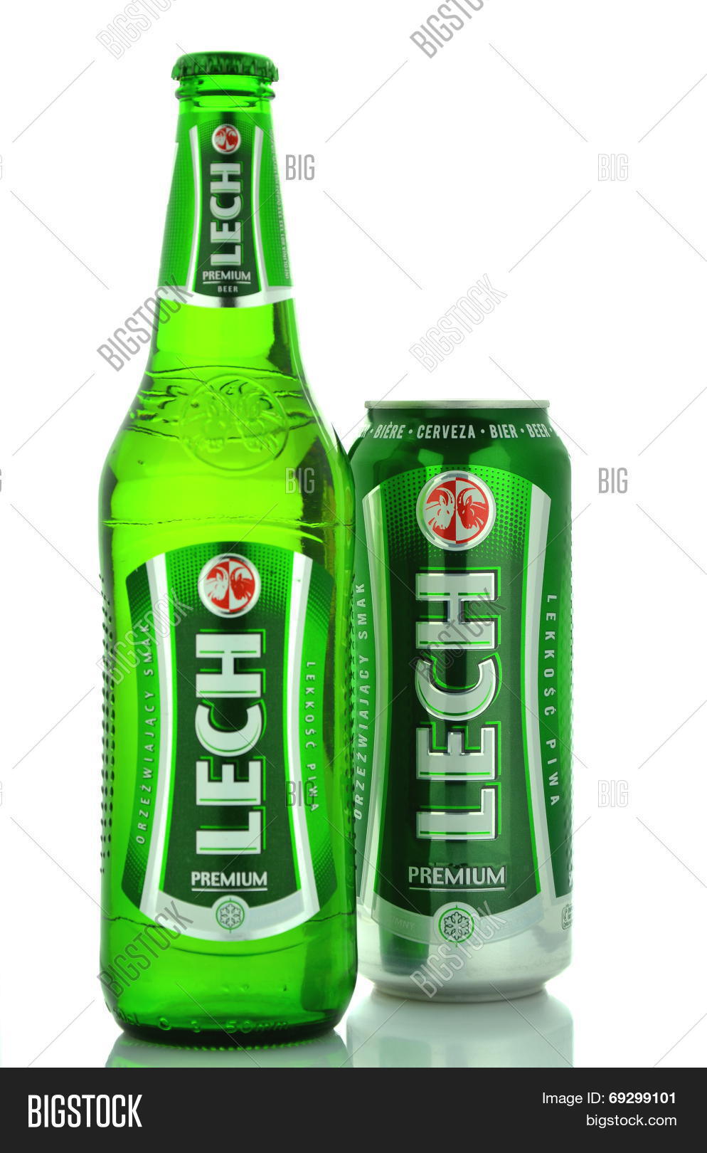 Lech Pale Lager Beer Image & Photo (Free Trial) | Bigstock