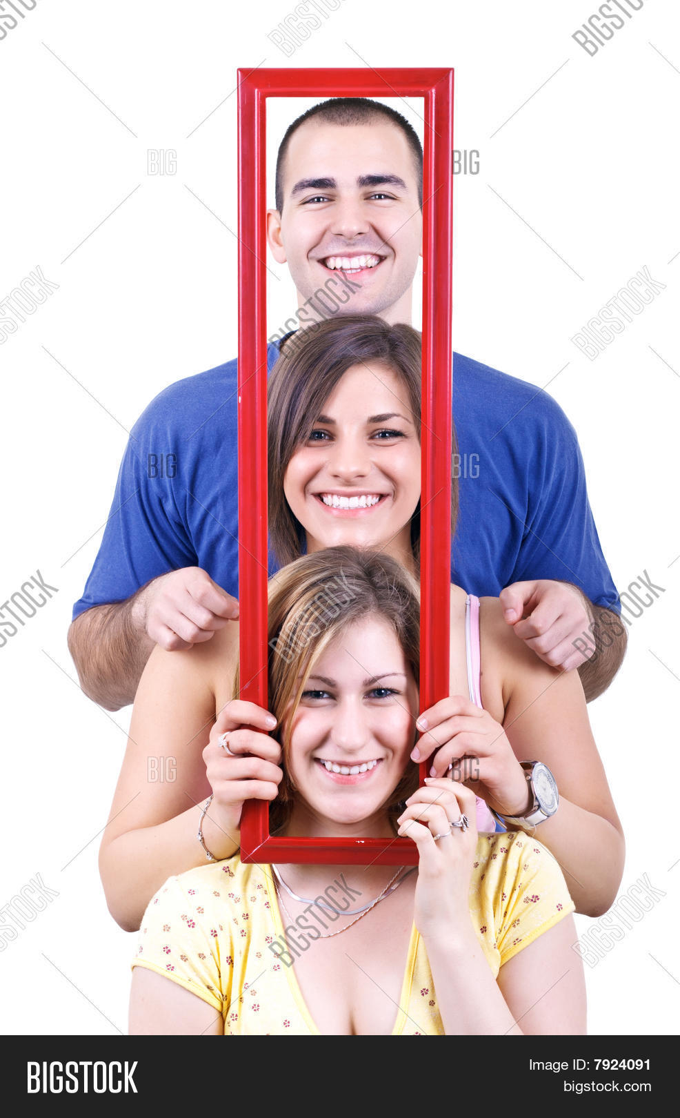 People Holding Frame Image & Photo (Free Trial) | Bigstock