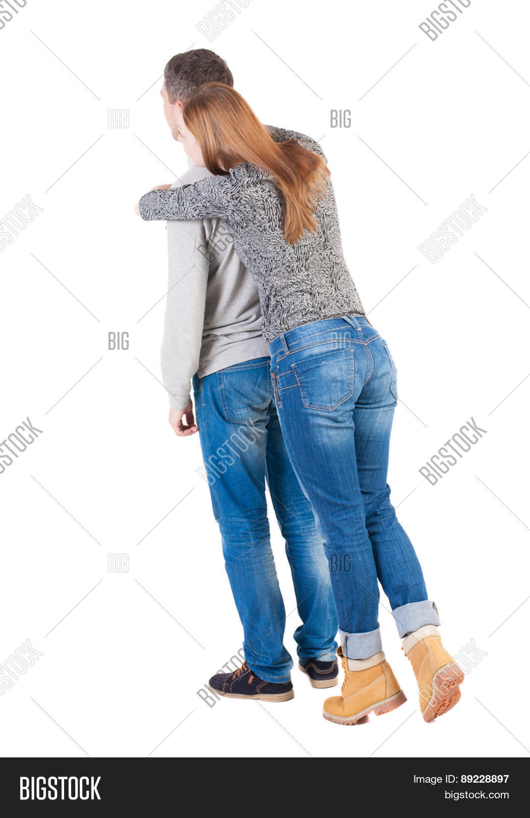 Back View Young Image & Photo (Free Trial) | Bigstock