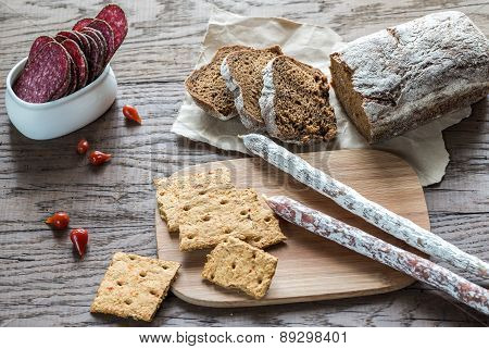 Salami Bread Image & Photo (Free Trial) | Bigstock