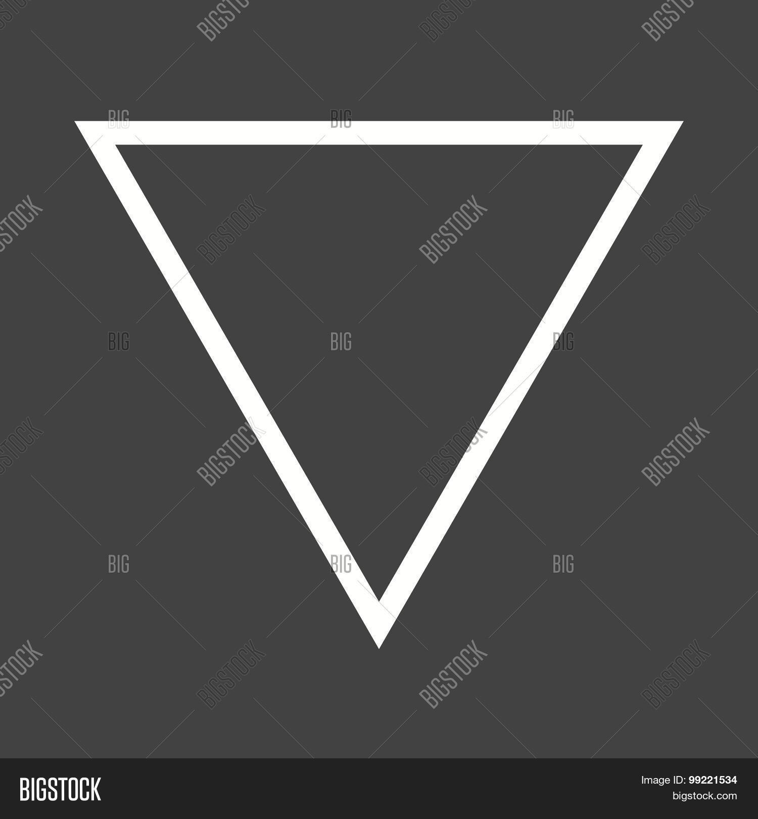 Inverted Triangle Vector & Photo (Free Trial) | Bigstock
