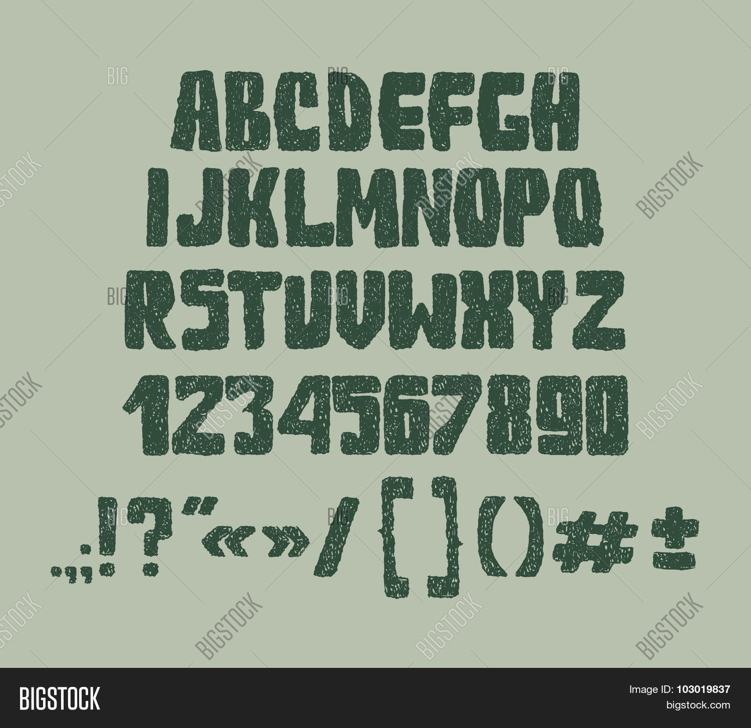 Type Letters, Numbers Vector & Photo (Free Trial) | Bigstock