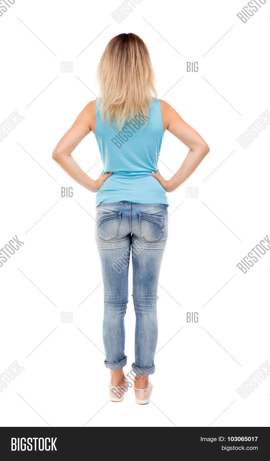 Back View Standing Image & Photo (Free Trial) | Bigstock