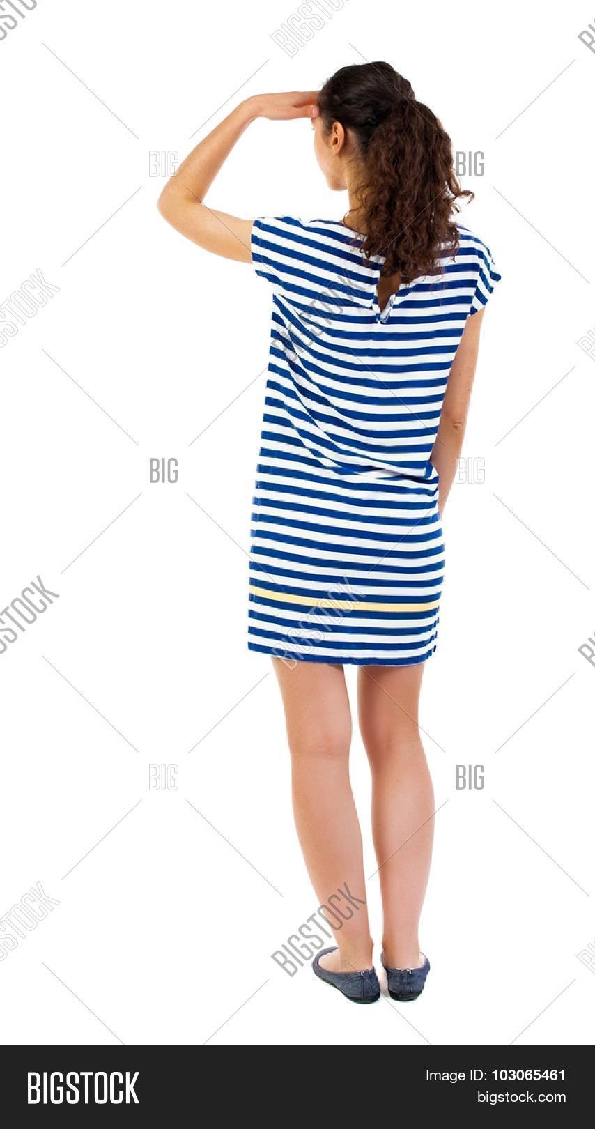 Back View Standing Image & Photo (Free Trial) | Bigstock