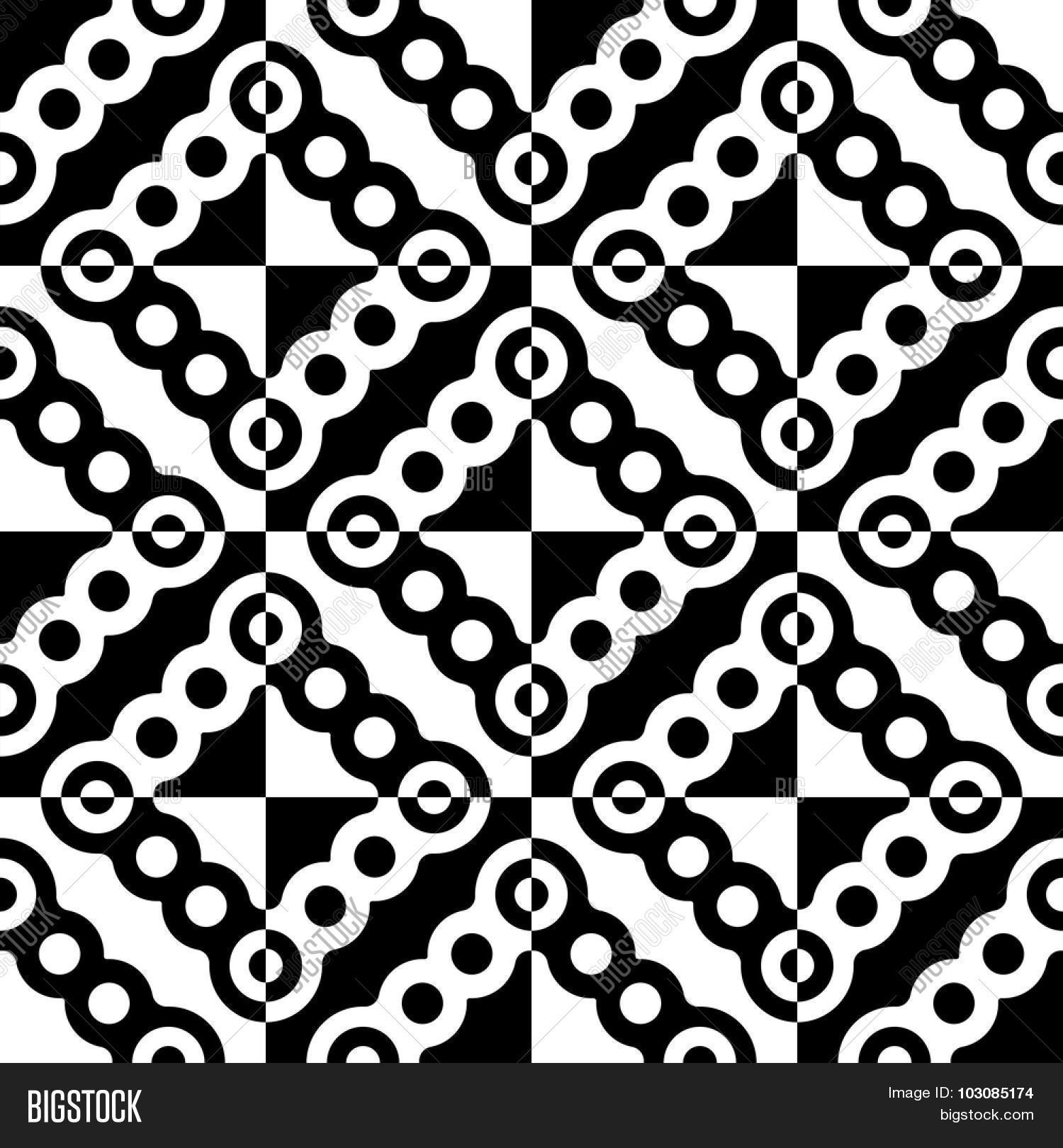 Seamless Grid Pattern Vector & Photo (Free Trial) | Bigstock