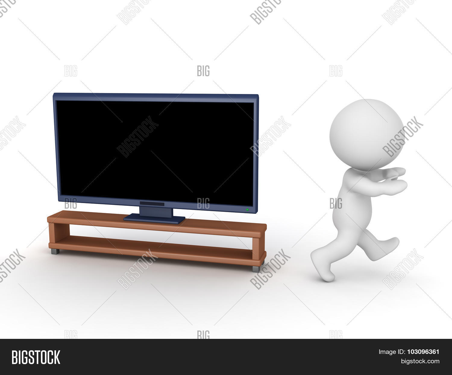 3D Character Running Image & Photo (Free Trial) | Bigstock