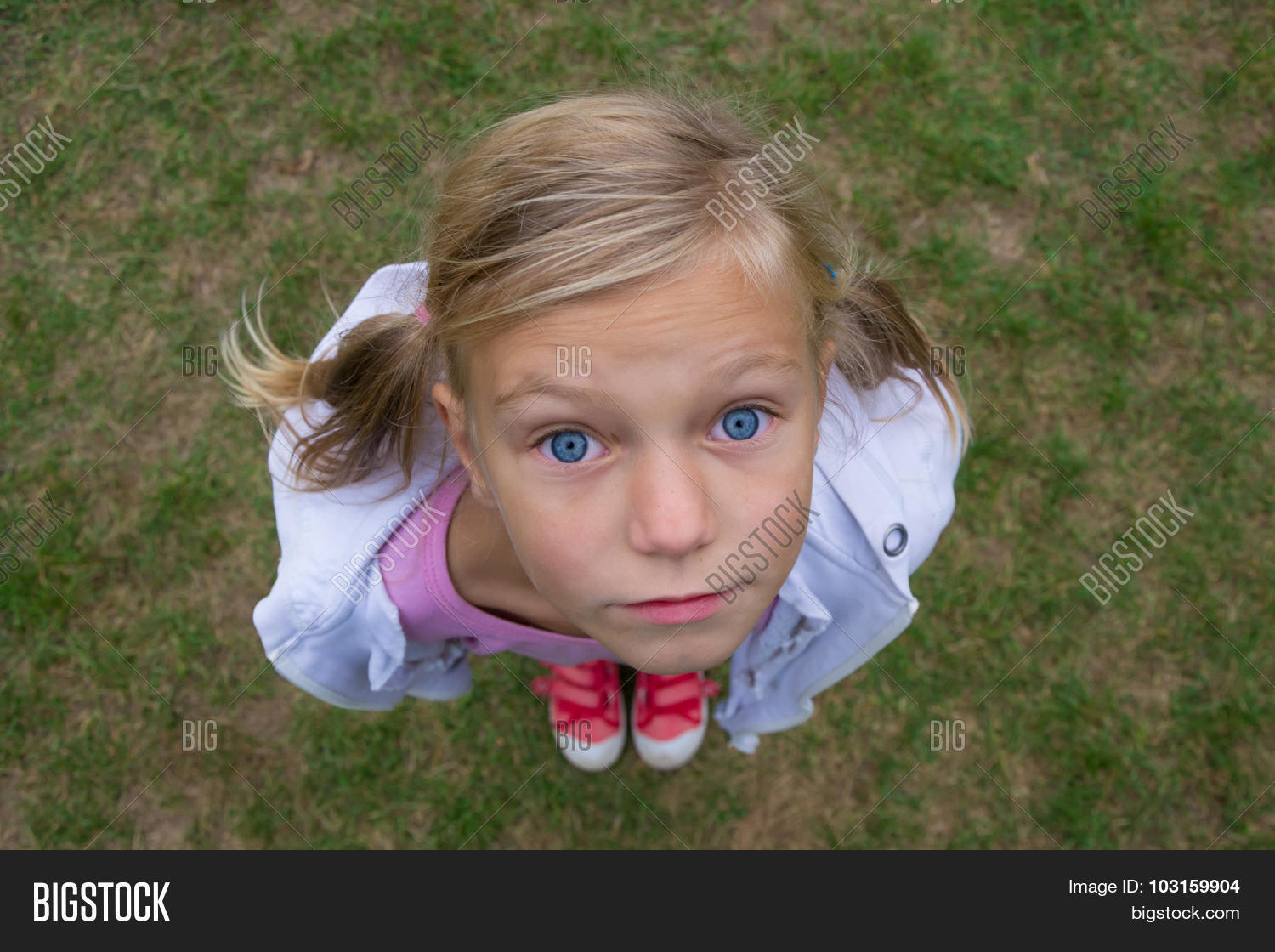 Child Girl Face Above Image & Photo (Free Trial) | Bigstock