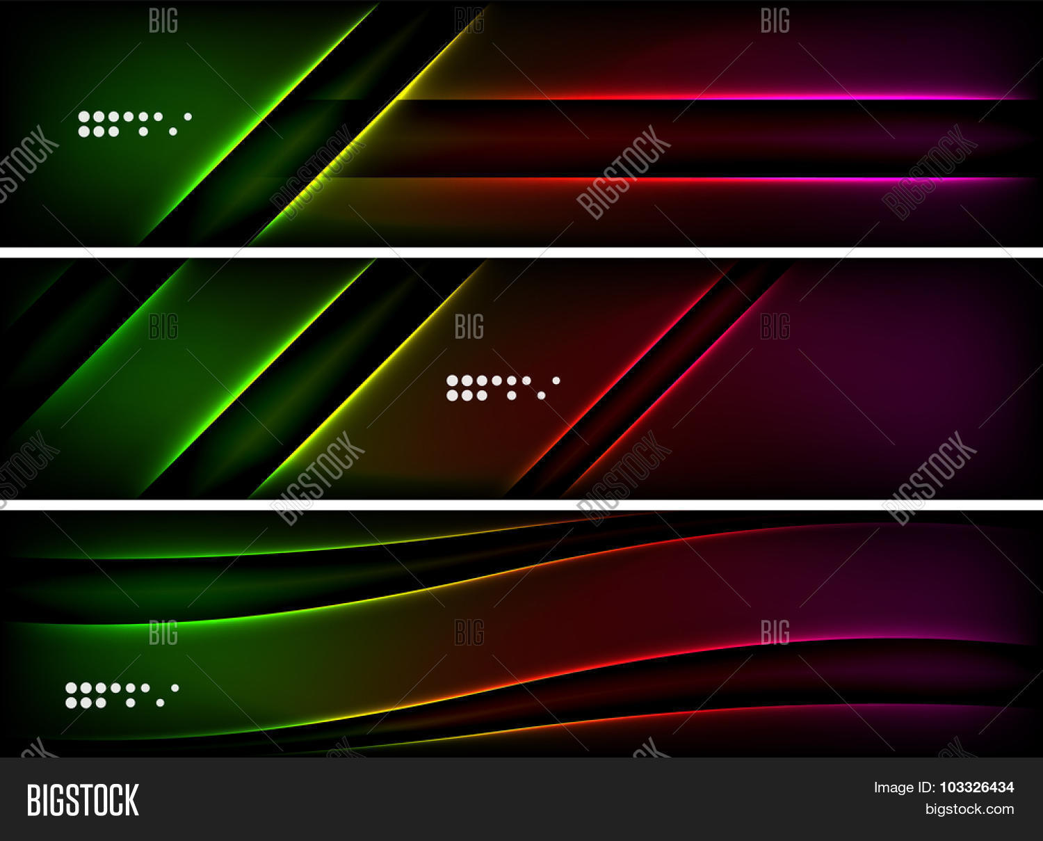 Set Banner, Header Vector & Photo (Free Trial) | Bigstock