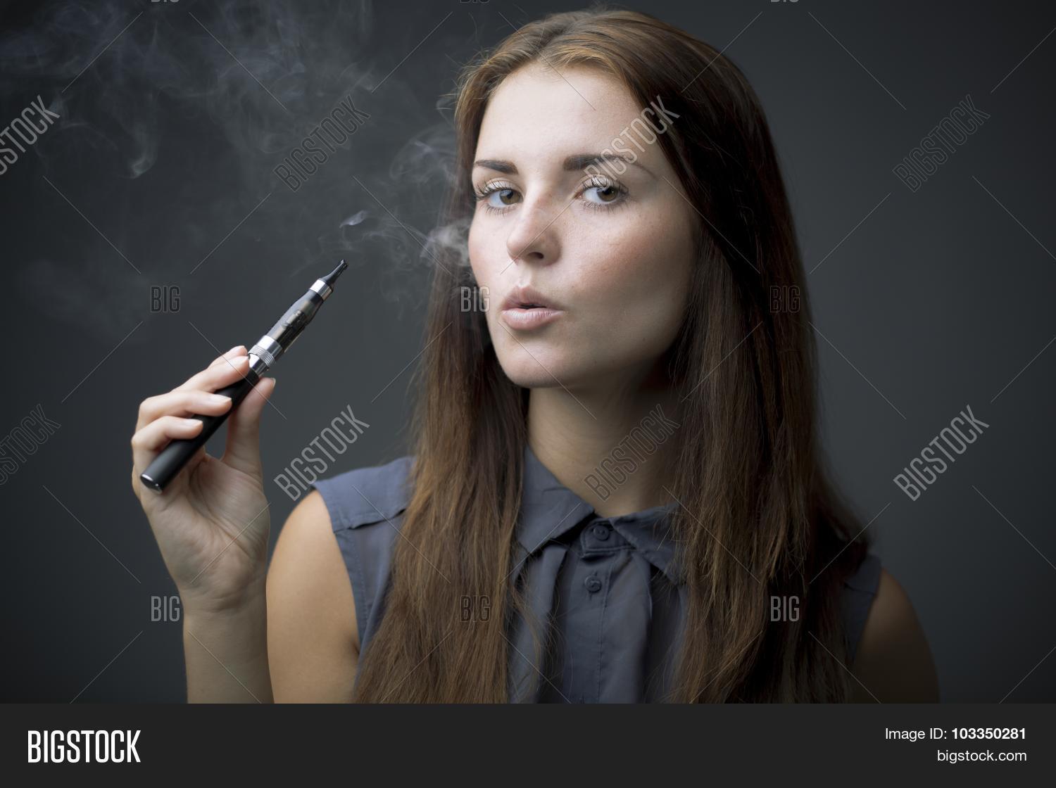 Elegant Woman Smoking Image & Photo (Free Trial) | Bigstock