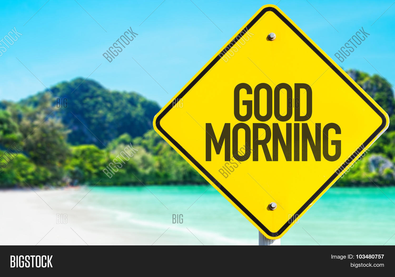 Good Morning Sign Image & Photo (Free Trial) | Bigstock