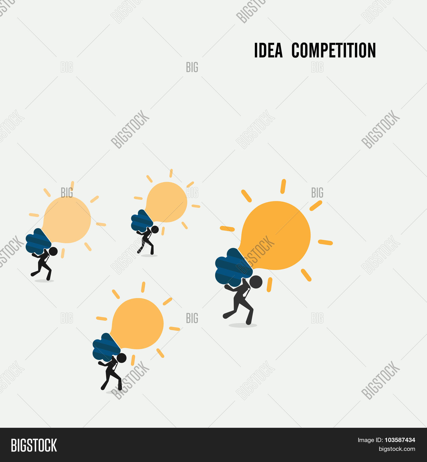 Idea Competition Idea Vector & Photo (Free Trial) | Bigstock