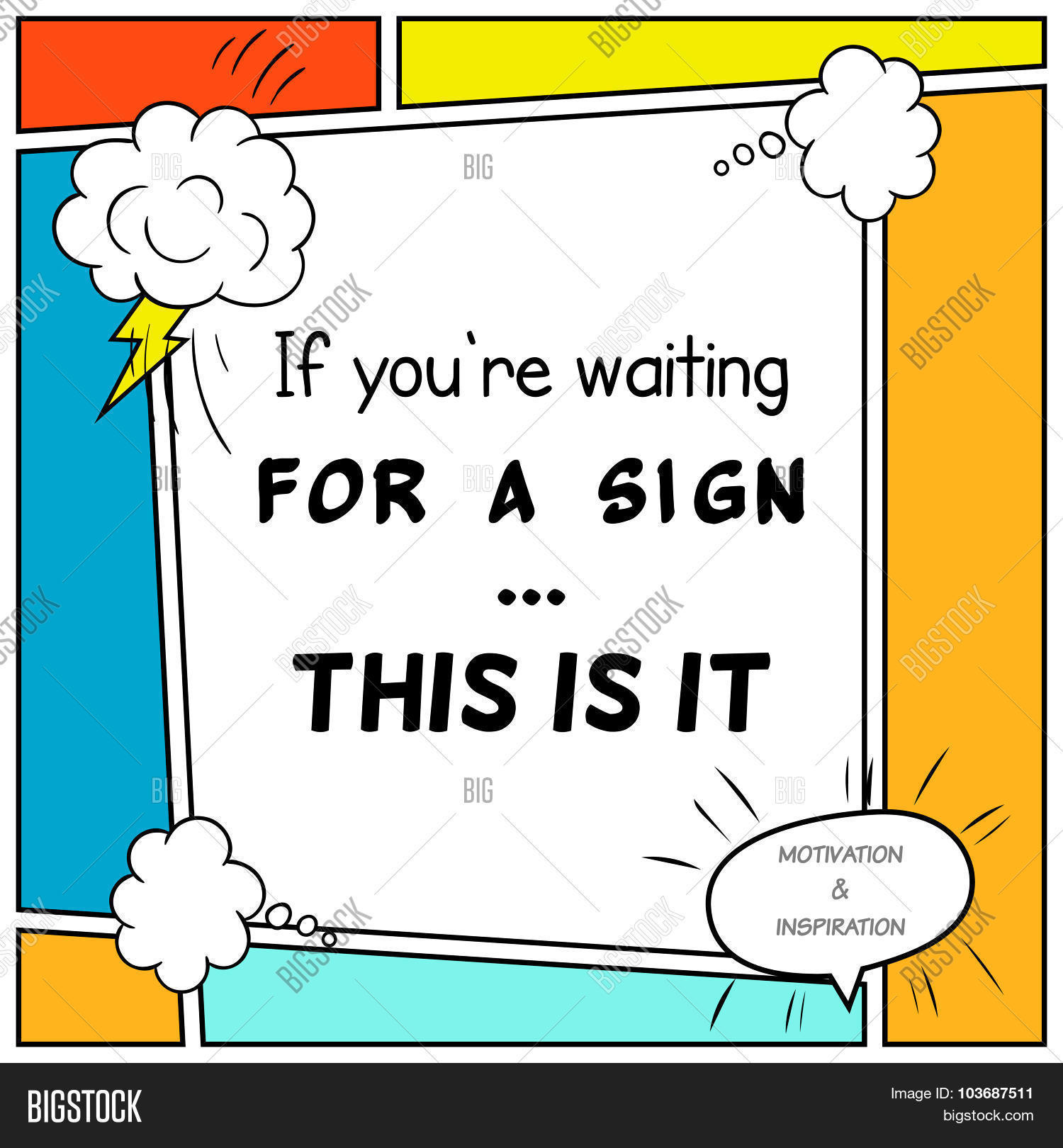 You' Waiting Sign. Vector & Photo (Free Trial) | Bigstock