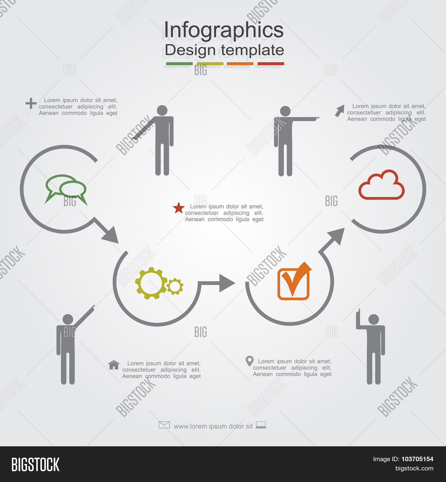 Infographic Report Vector & Photo (Free Trial) | Bigstock