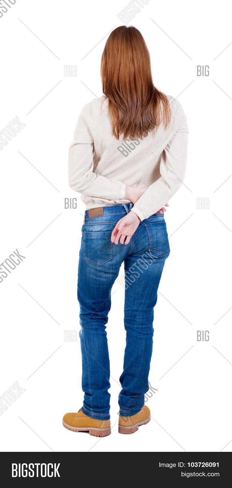 Back View Standing Image & Photo (Free Trial) | Bigstock