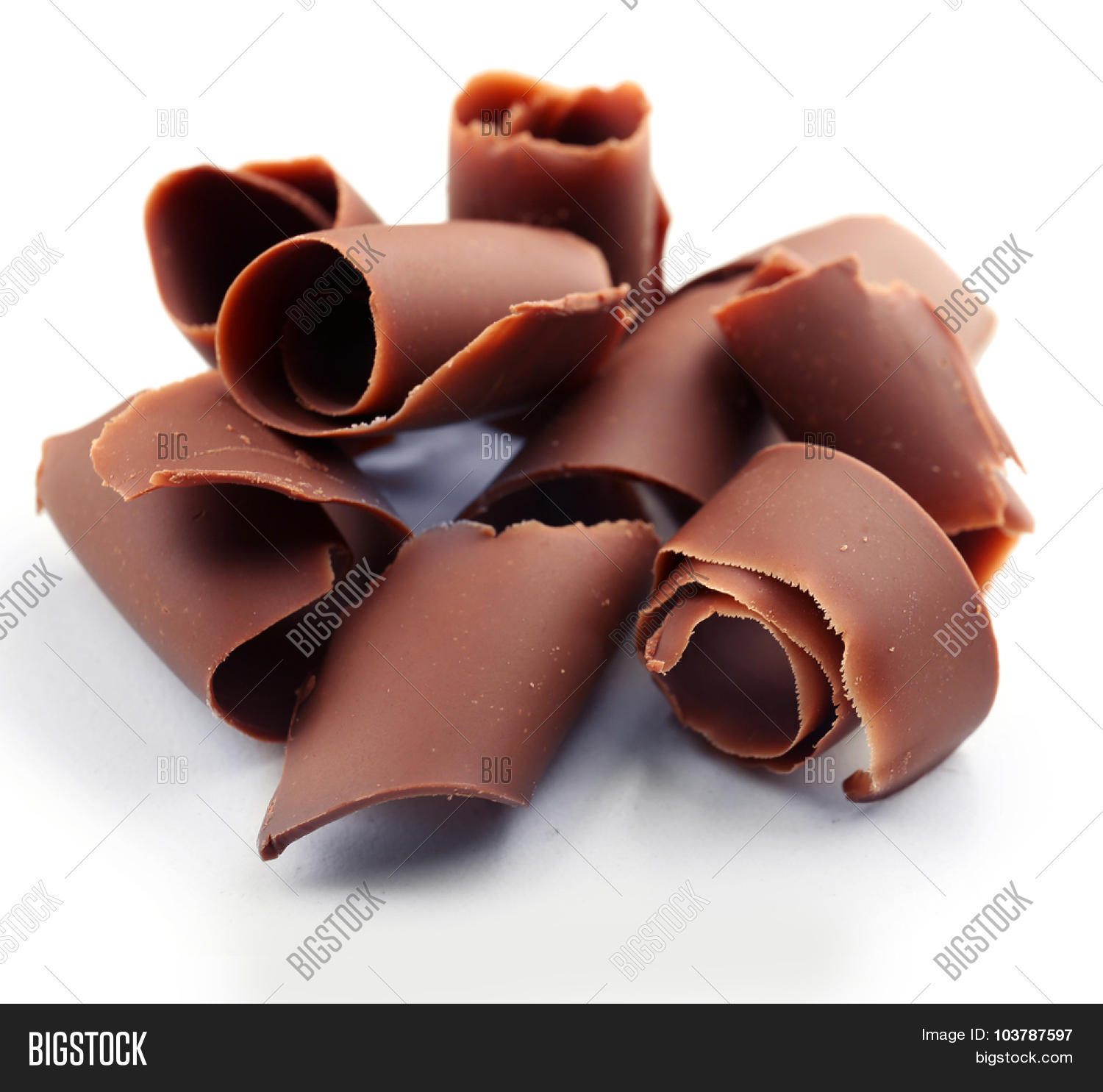 Chocolate Curls Image & Photo (Free Trial) | Bigstock