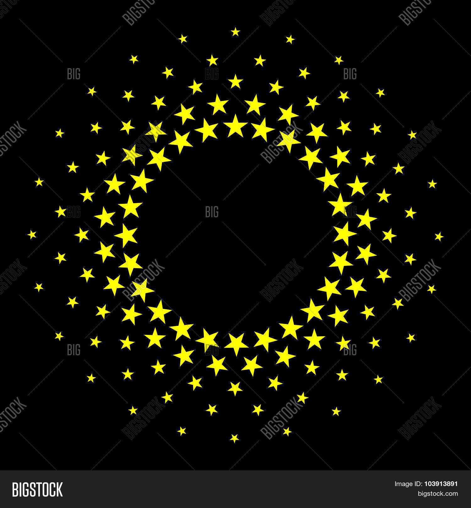 Star Circles Round Vector & Photo (Free Trial) | Bigstock