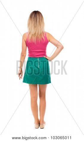 Back View Standing Image & Photo (Free Trial) | Bigstock