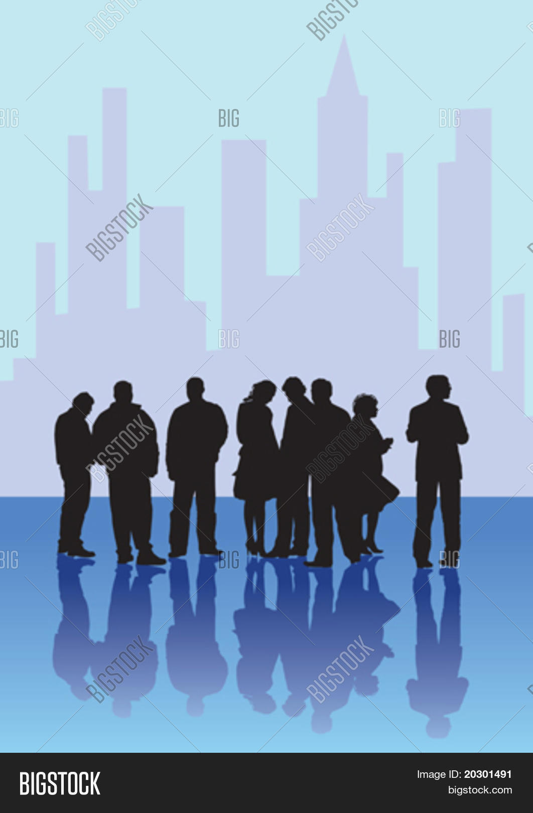Vector Drawing Groups Vector & Photo (Free Trial) | Bigstock