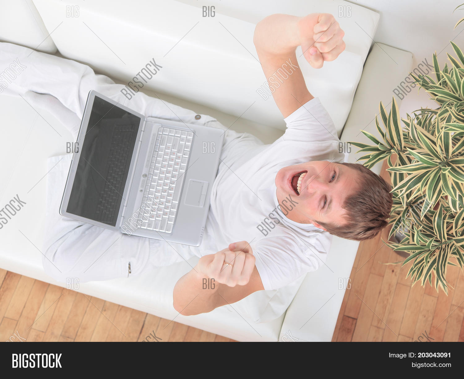 Successful Man Arms Image & Photo (Free Trial) | Bigstock