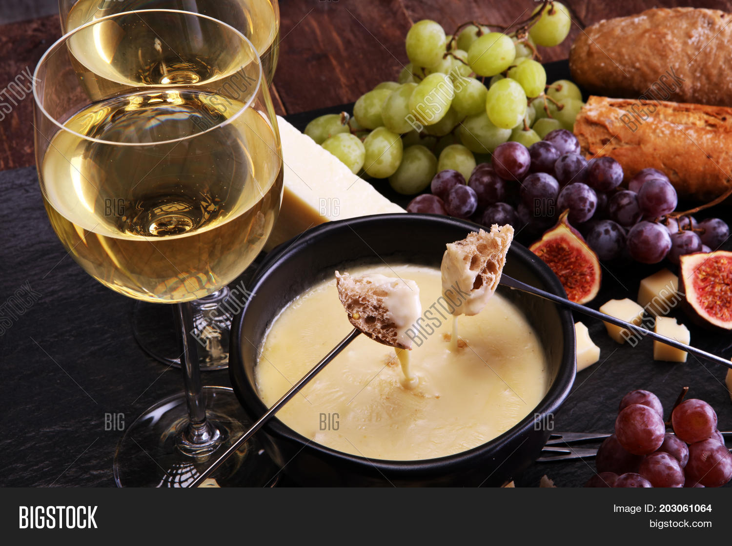 Gourmet Swiss Fondue Image & Photo (Free Trial) | Bigstock